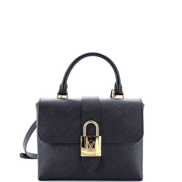 Louis Vuitton | Bags | Louis Vuitton Locky Handbag Epi Leather Bb Black ...